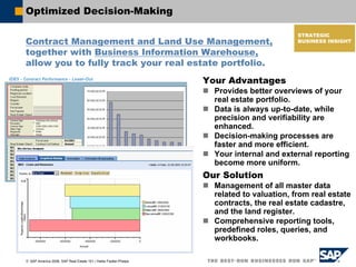 SAP Real Estate Beneficios | PDF