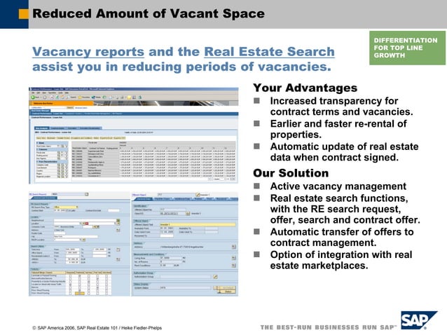 SAP Real Estate Beneficios | PDF | Real Estate Industry | Industries