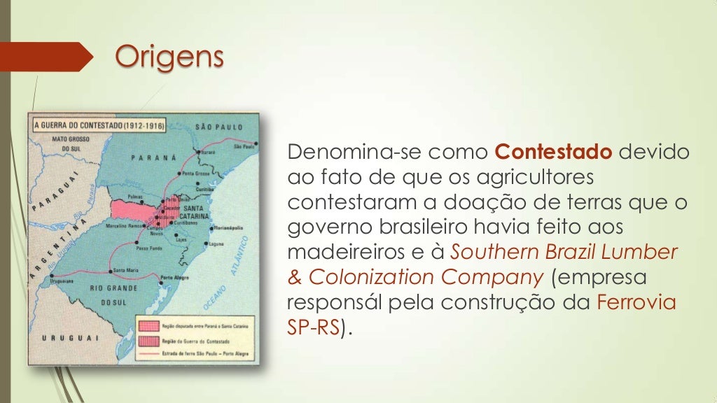 Guerra do Contestado (1912 - 1916)