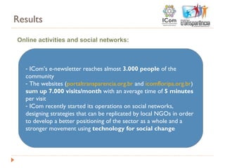 Apresentação ICom e IVA - New York - Setembro 2011 | PPT | Non-Profit ...