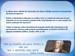 Apresentação John Locke | PPTX