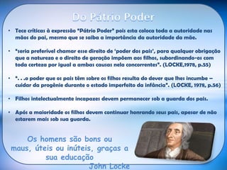 Apresentação John Locke | PPTX