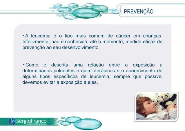 Apresentação leucemia | PPSX | Cancer | Diseases and Conditions