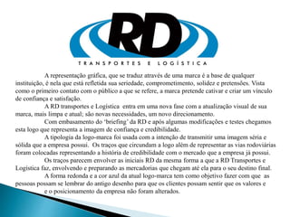 Apresentação logomarca RD | PPTX