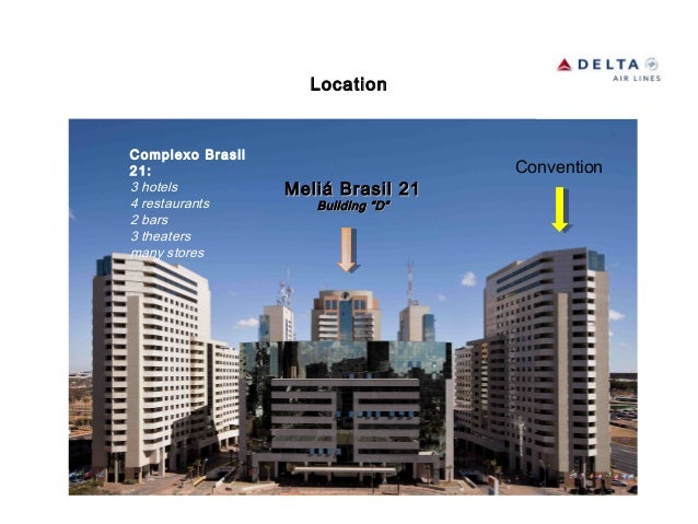 Apresentação melia brasil 21 delta airlines ingles