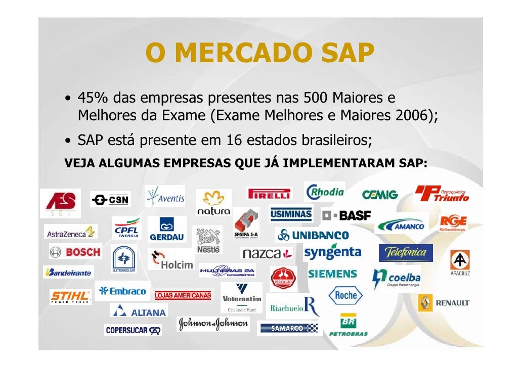 Apresentação mercado SAP by Gplux