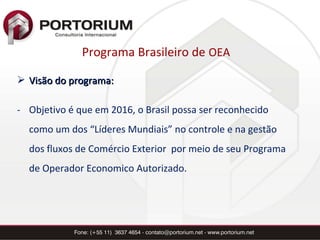 OEA - Operador Economico Autorizado | PPT