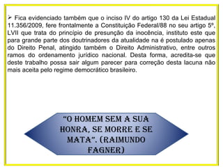 Apresentação oral presunção de inocência | PPT