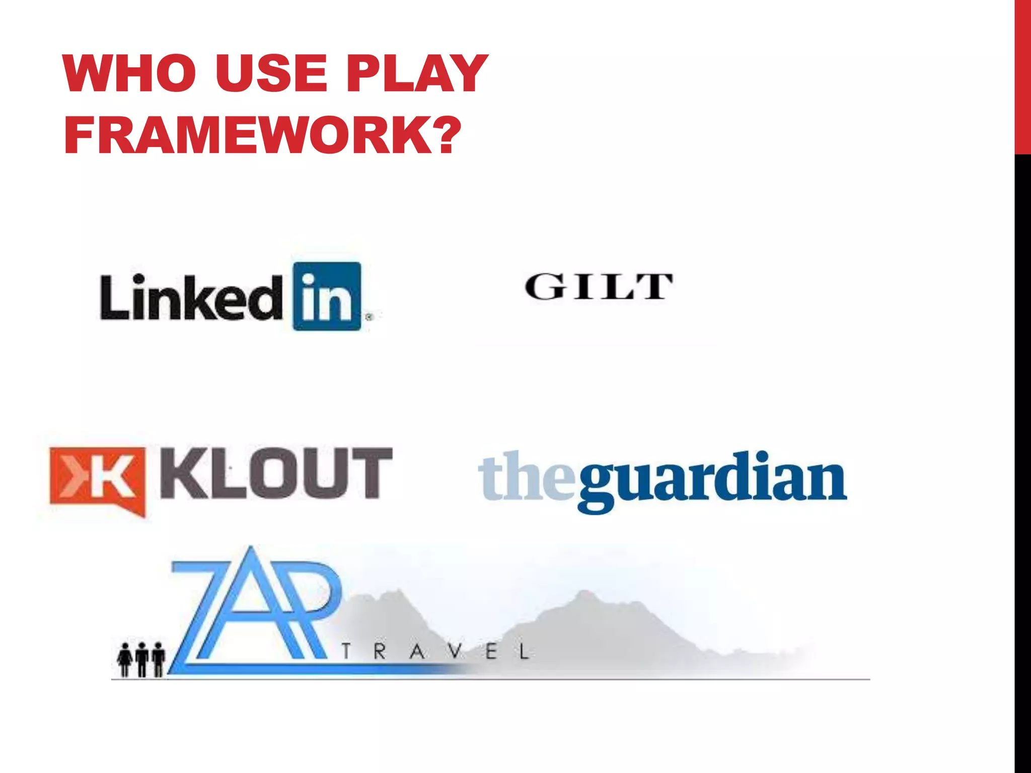 Apresentação play framework | PPTX