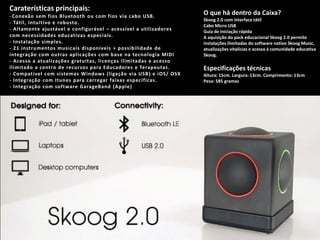 Skoog 2.0 | instrumento musical inclusivo | Música para todos | PDF