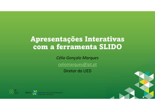 Apresentação SLIDO | PDF