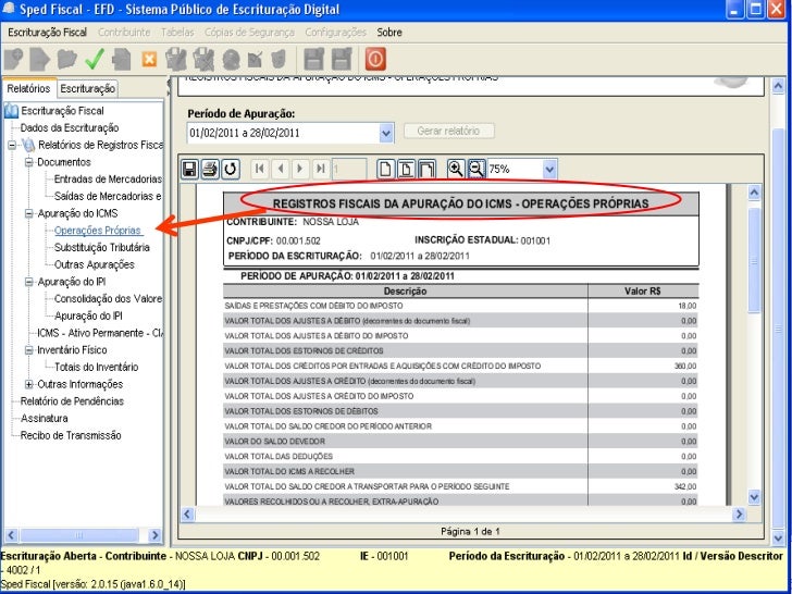 SPED: APRESENTAÇÃO SPED FISCAL ICMS/IPI SEFAZ MG