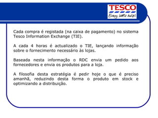 O Caso Tesco | PPT