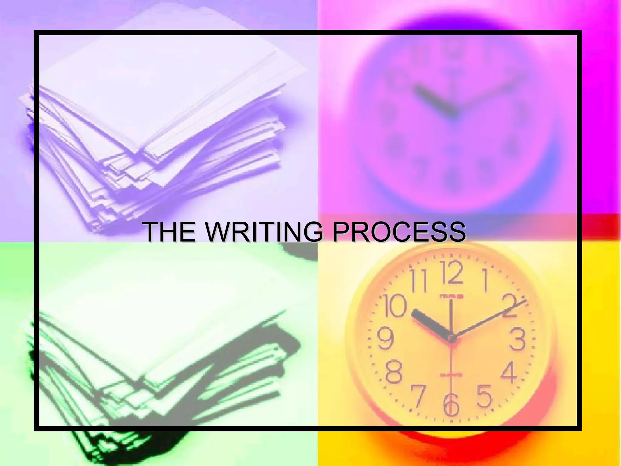Writing process | PPT