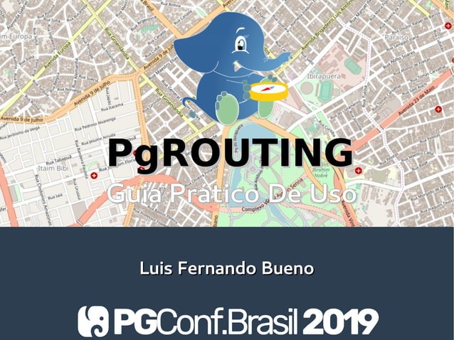Apresenta pgrouting | PDF | Databases | Computer Software and Applications