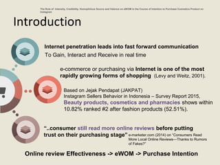 The Role of Intensity, Credibility, Homophilous Source, and Valence on ...