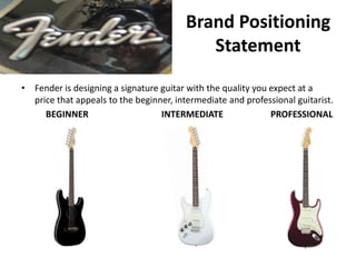 A presentation on Fender | PPTX