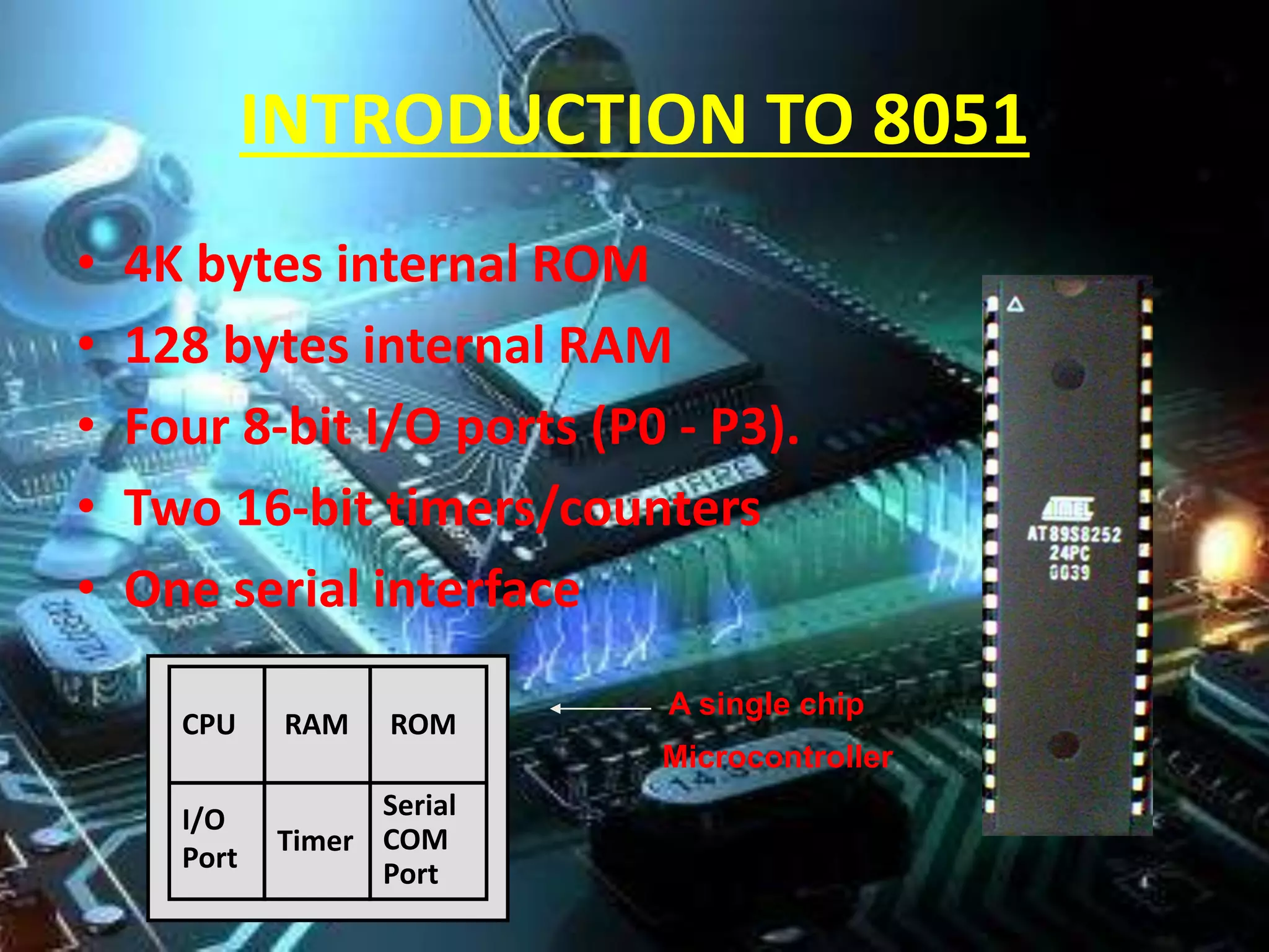 RF based Wireless Robot using 8051 Microcontroller | PPT