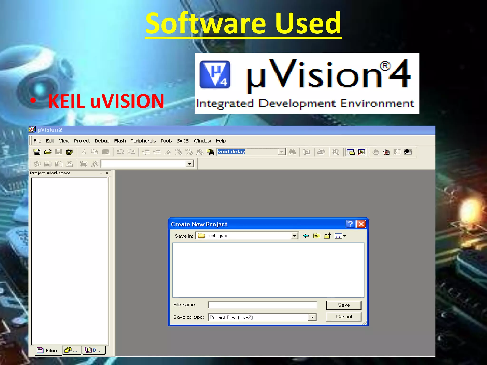 RF based Wireless Robot using 8051 Microcontroller | PPT