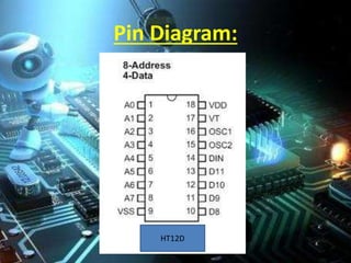 RF based Wireless Robot using 8051 Microcontroller | PPT
