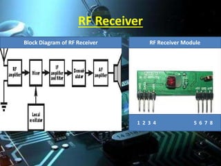 RF based Wireless Robot using 8051 Microcontroller | PPT