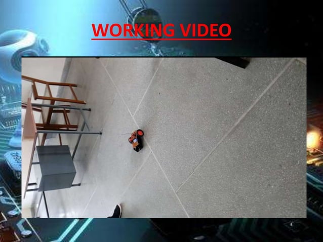 RF based Wireless Robot using 8051 Microcontroller | PPT