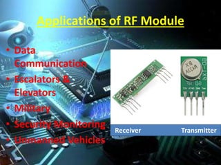 RF based Wireless Robot using 8051 Microcontroller | PPT