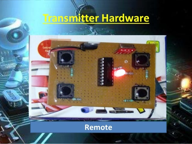 RF based Wireless Robot using 8051 Microcontroller