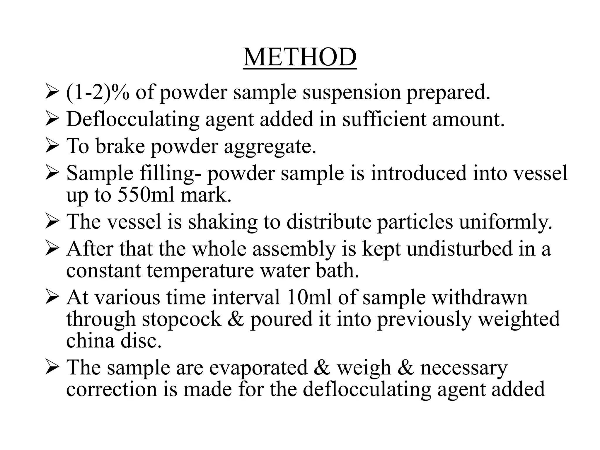 particle size & distribution | PPTX