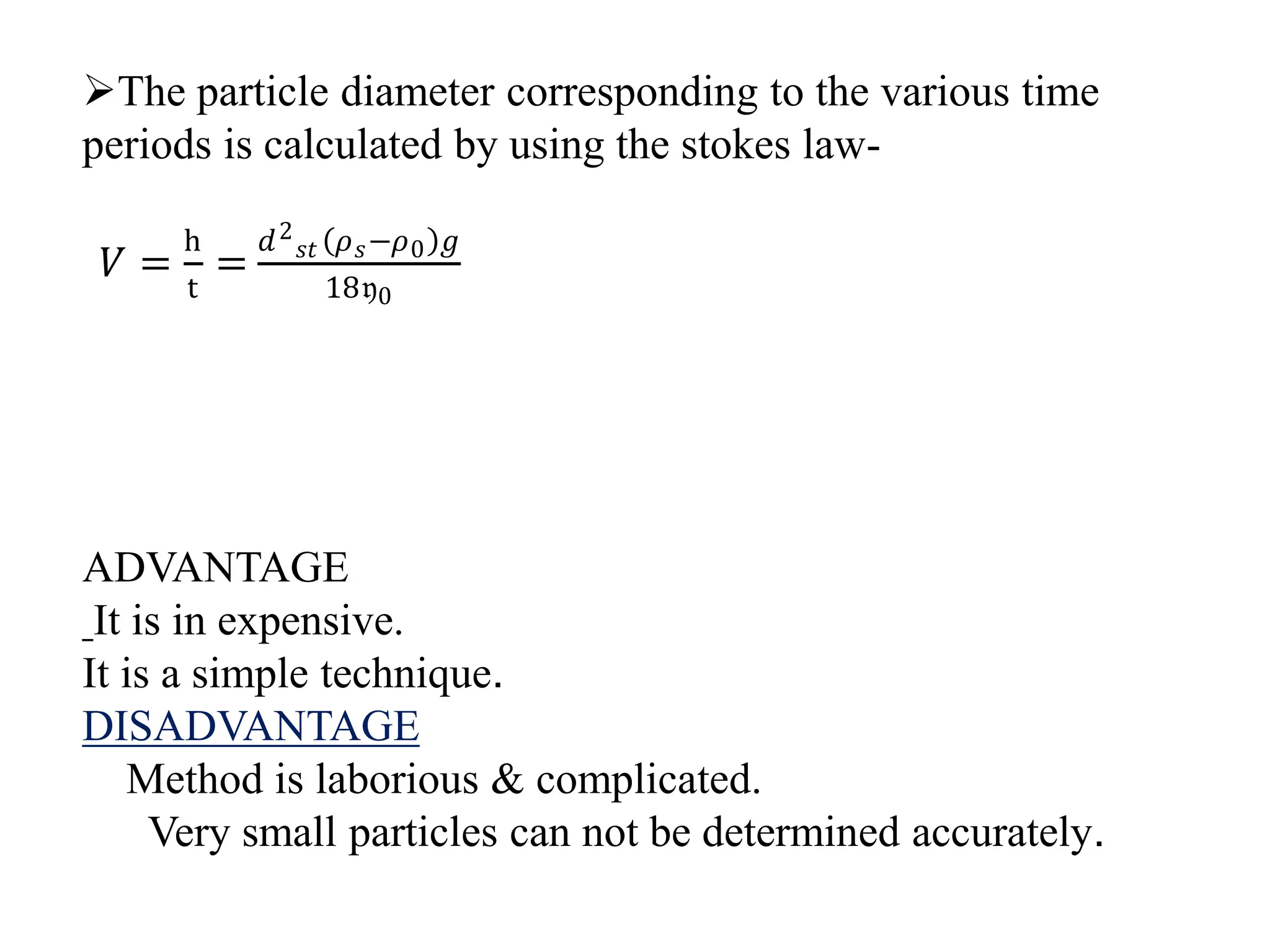 particle size & distribution | PPTX