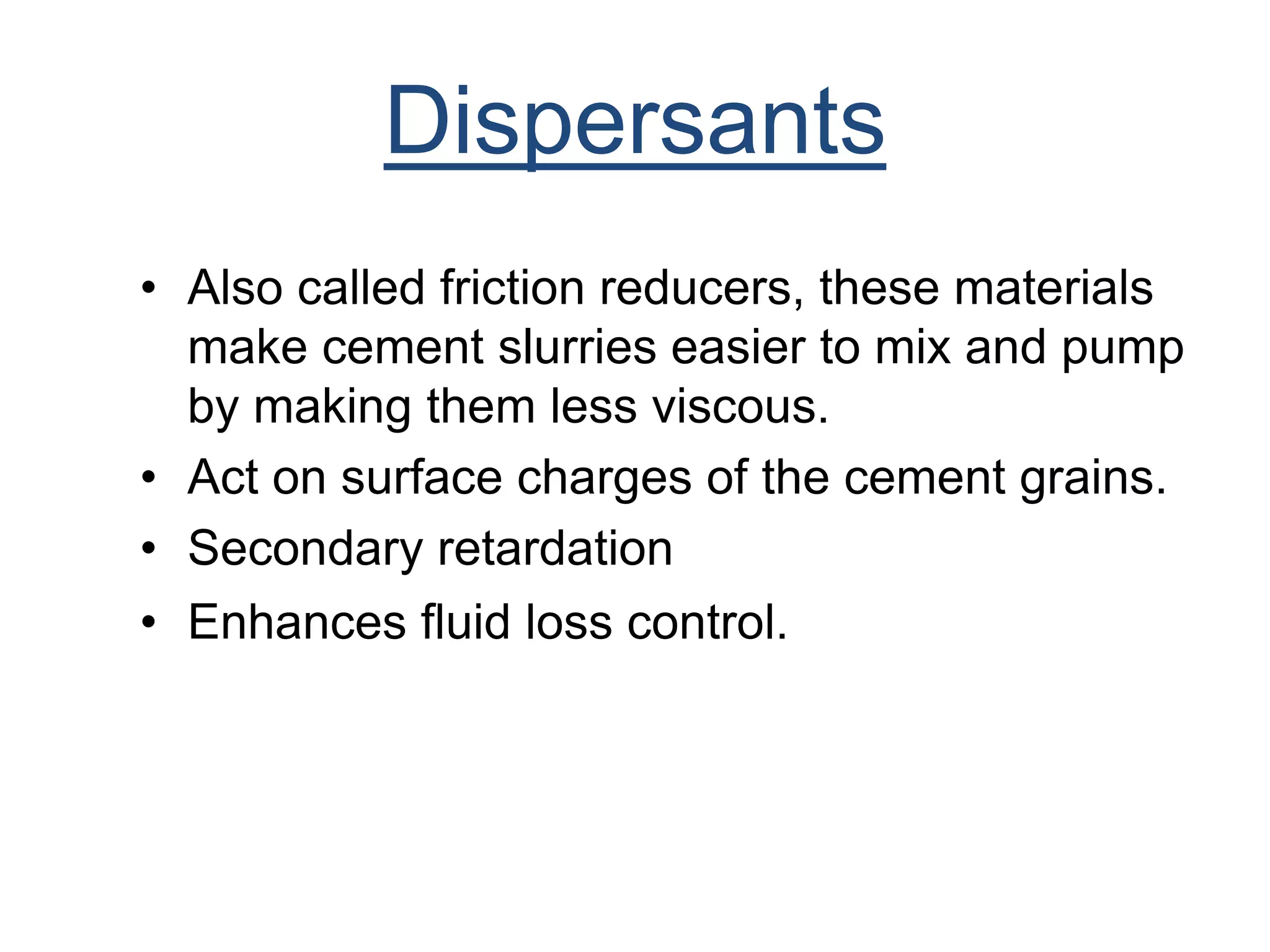 Cement Slurry Design for Oil and Gas Well Cementation | PPTX