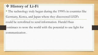 Li-Fi Technology | PPT