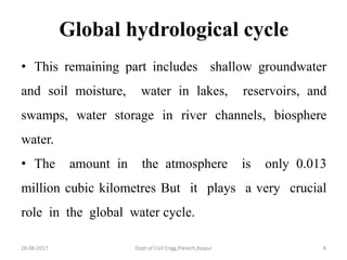 A presentation engineering hydrology | PPTX