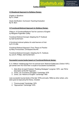 A Presentation Of The Situational Approach Amp The Functional ...