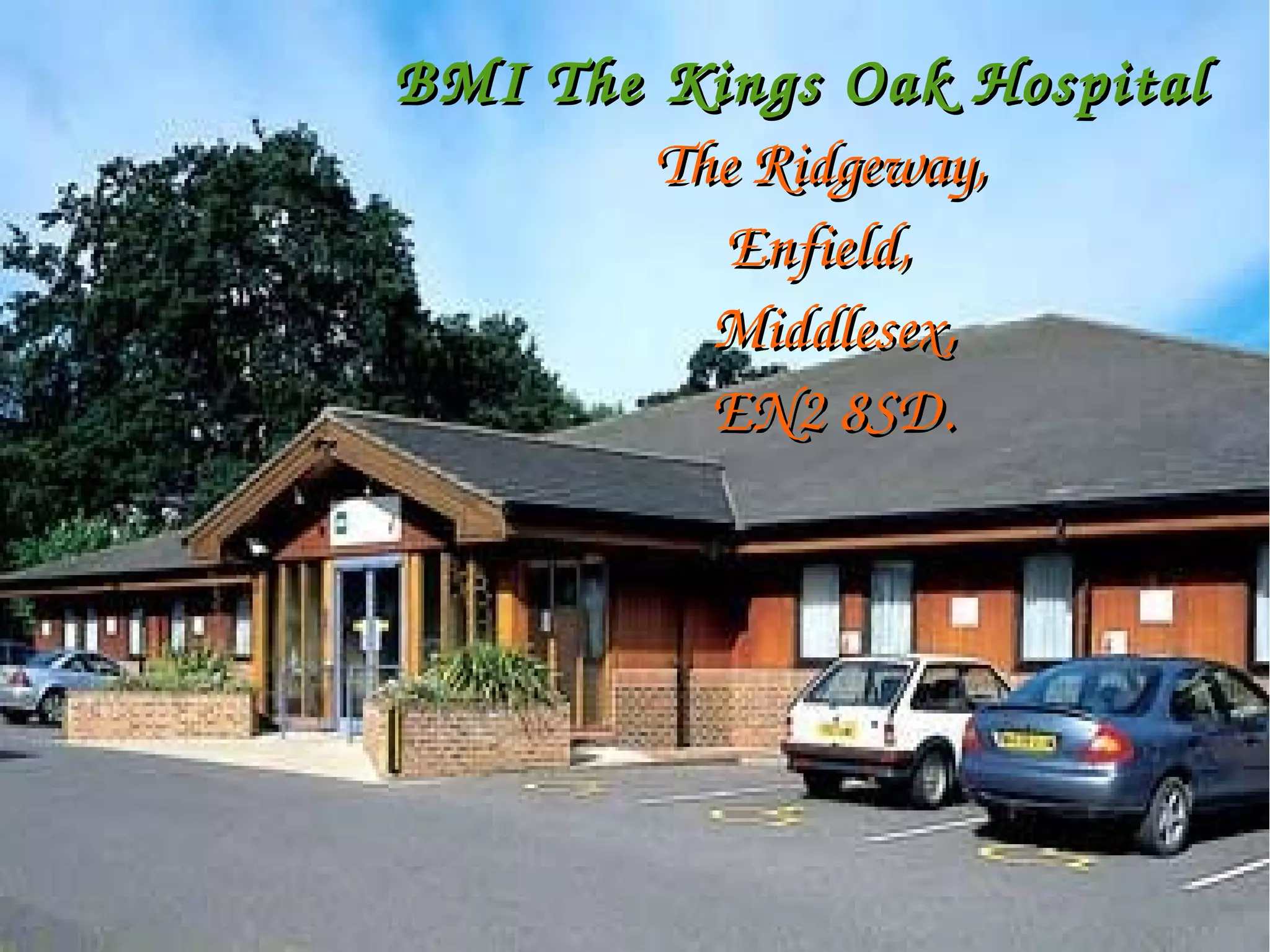 A presentation of urology clinic's location guide in uk | PPT