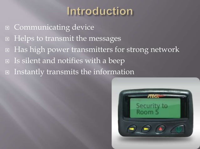 Paging System | PPTX | Technology & Computing