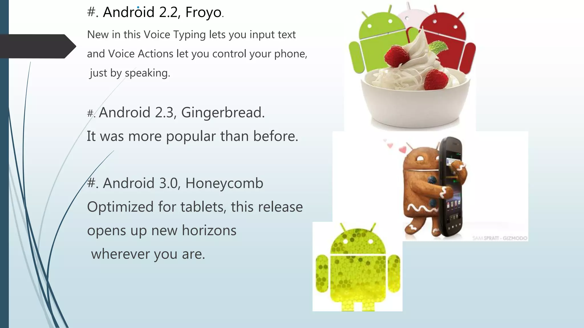 A presentation on android OS | PPT