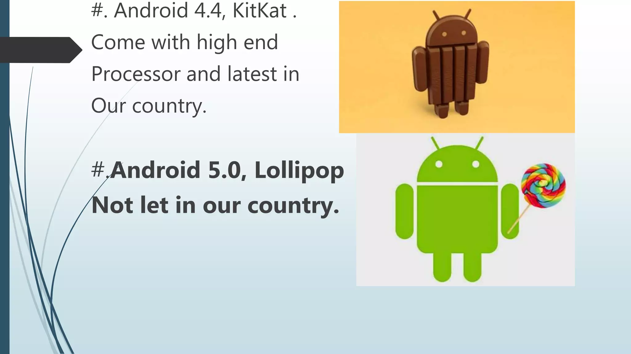A presentation on android OS | PPT