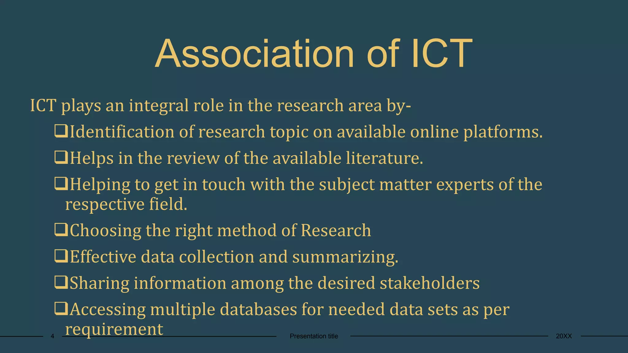 A presentation on Applications of ICT in Research.pptx