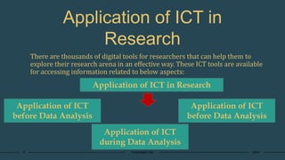 A presentation on Applications of ICT in Research.pptx