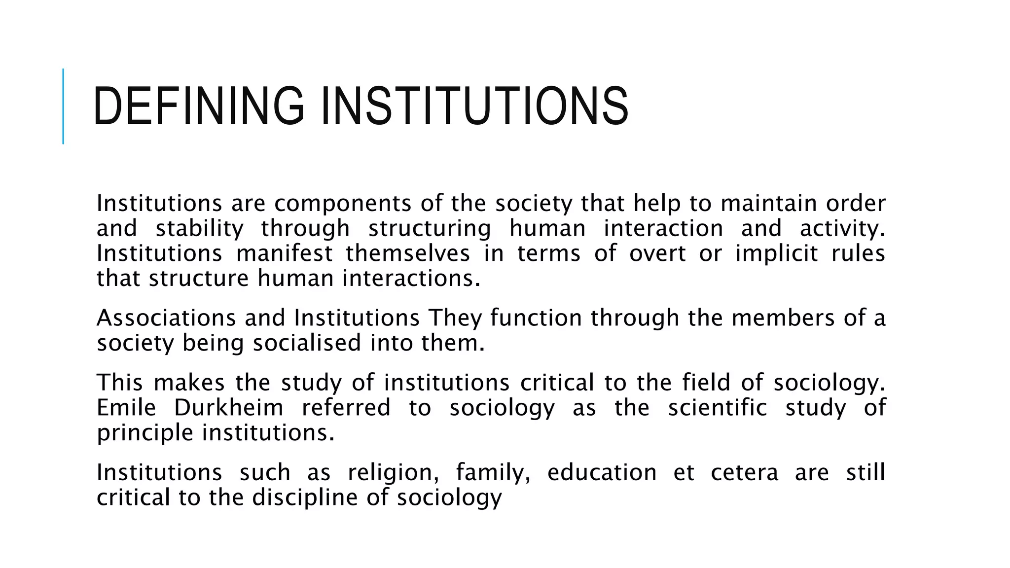 A Presentation on Associations and Institutions.pptx