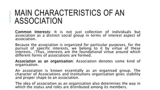 A Presentation on Associations and Institutions.pptx