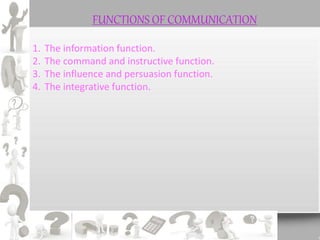 A presentation on business communication | PPTX