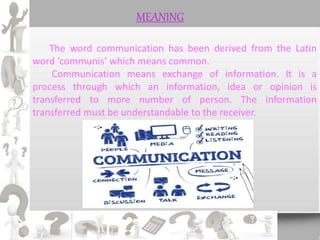 A presentation on business communication | PPTX