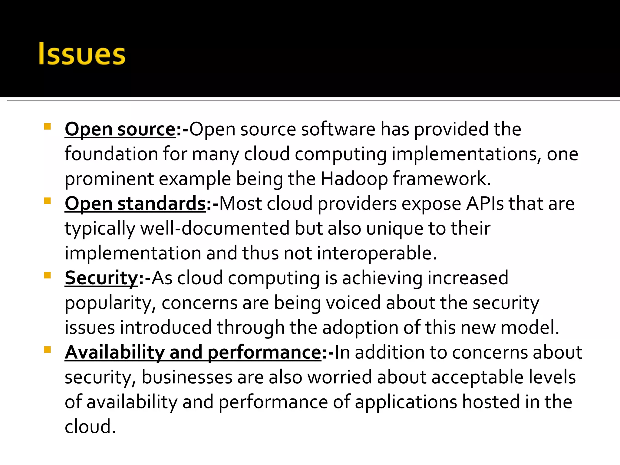 A presentation on cloud computing | PPT