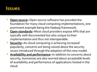 A presentation on cloud computing | PPT