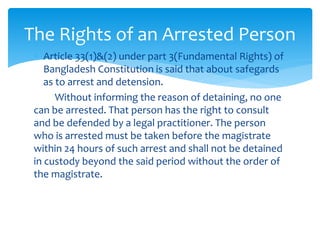 A presentation on constitutionally remand | PPTX