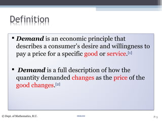 A presentation on demand | PPT