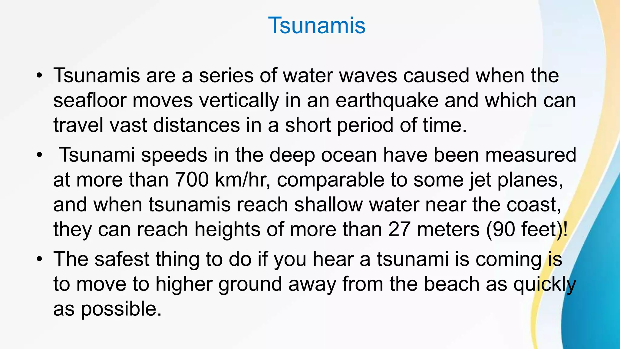 A presentation on earthquake | PPTX