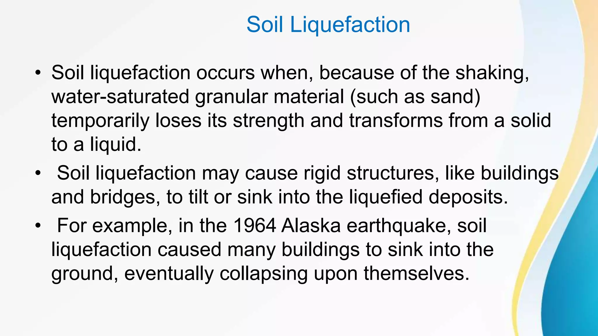 A presentation on earthquake | PPTX